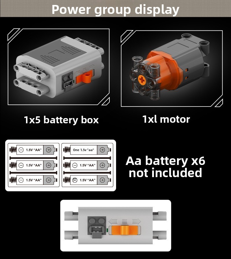 G8909,V8 Engine Model Building Blocks Car Technic V8 Engine with Motor ...