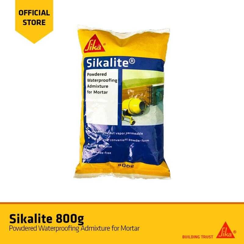 SIKA Sikalite 800 GRAMS (Waterproofing) | Shopee Philippines