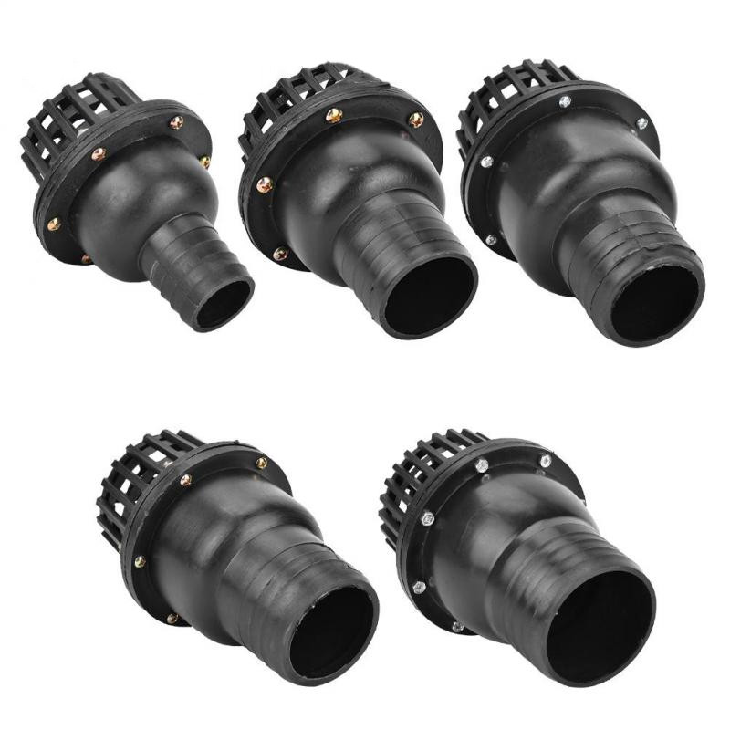 2"3"4" Water Pump Foot Valve Black PVC Inches Fit For Suction Hose Duct ...