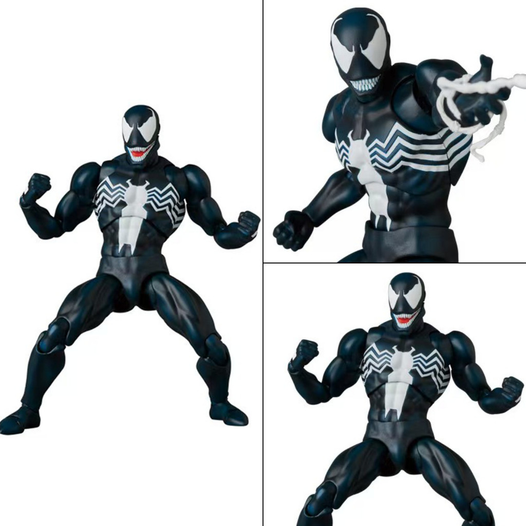 High-quality MAFEX088 Venom Spider-Man Slaughter Venom Venom Figure ...