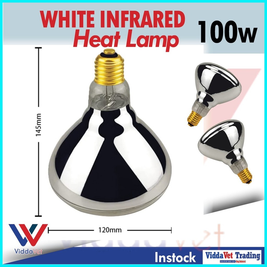 Infrared light bulb 100 watts infrared heat lamp bulb brooding bulb for ...