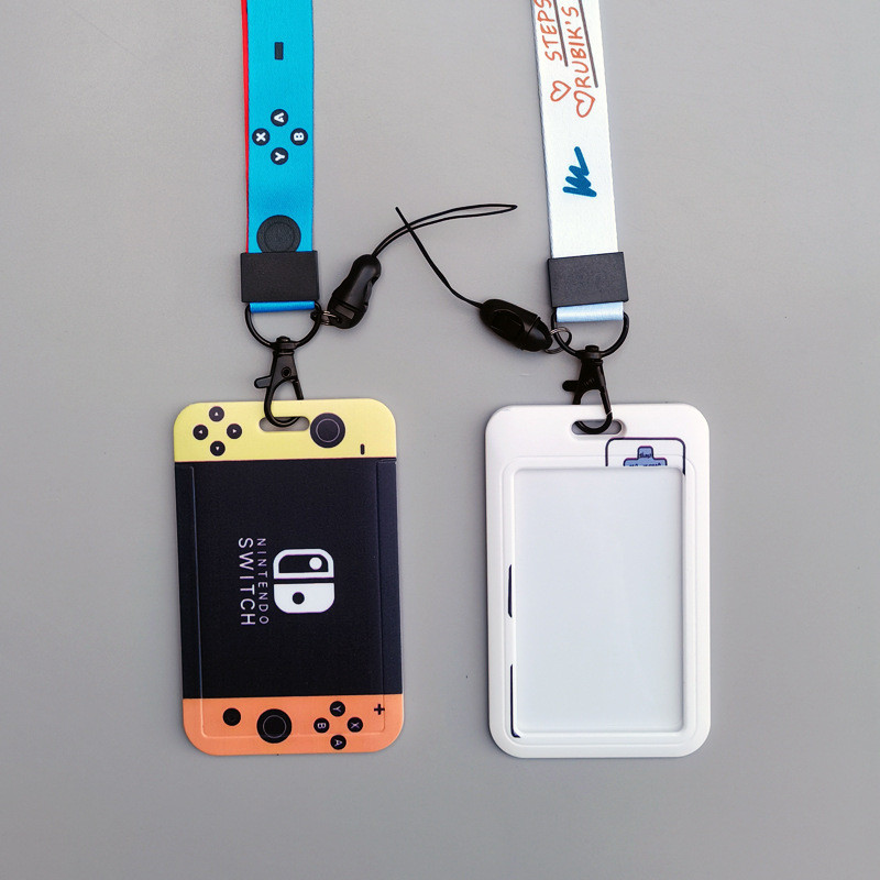 Student meal card case ins ID card case campus card cute transparent ...