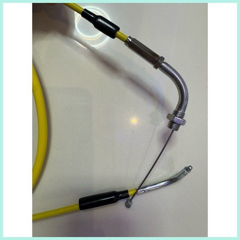 EIKO DIO THROTTLE CABLE (RACING) (YELLOW CABLE) | Shopee Philippines