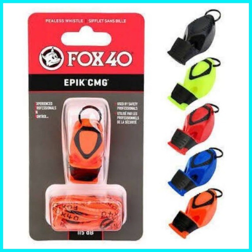 Fox 40k Epic Whistle CMG Professional Referee Whistle Outdoor Whistle ...