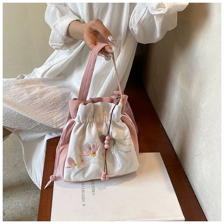 Hanfu Messenger Bag Embroidered Chinese Elements Ancient Style Bag ...