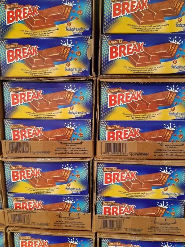 Quanta Break Layers of crunchy wafer dipped in rich milk chocolate · 24 ...