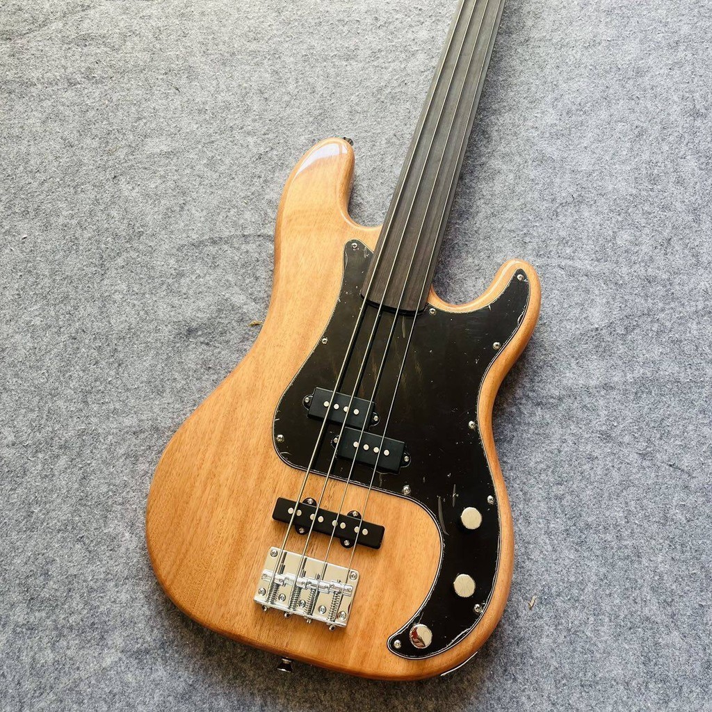 Fender Precision Electric Bass Guitar 4 String JAZZ Fretless Bass ...