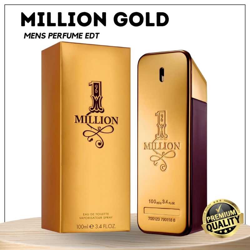 1 Million Parfum Perfume For Men 100ml AAA Fragrance 00ml | Shopee ...