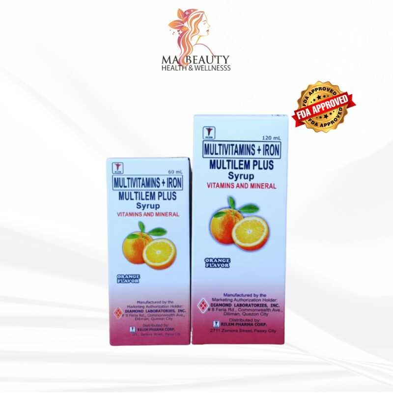 MULTILEM PLUS (Multivitamins + Iron) | Shopee Philippines