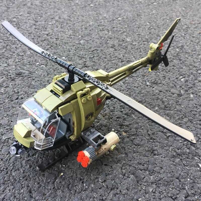 C MOC Military A-10 Building Bloc Idea Warthog Fighter Model Bric Ww2 ...