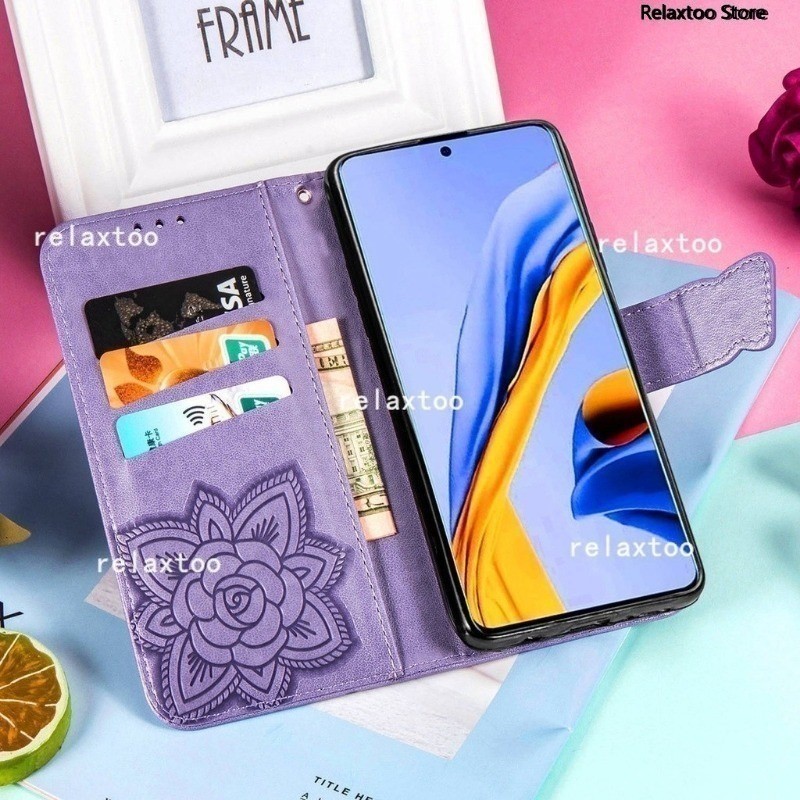 Flip Leather Wallet Casing For Realme Note60 Note 60 50 Note60 X Note50 ...