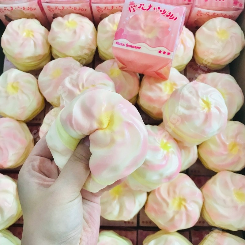 Sugar Squishy Cherry Blossom Fluff Slow Rising Squishy | Shopee Philippines
