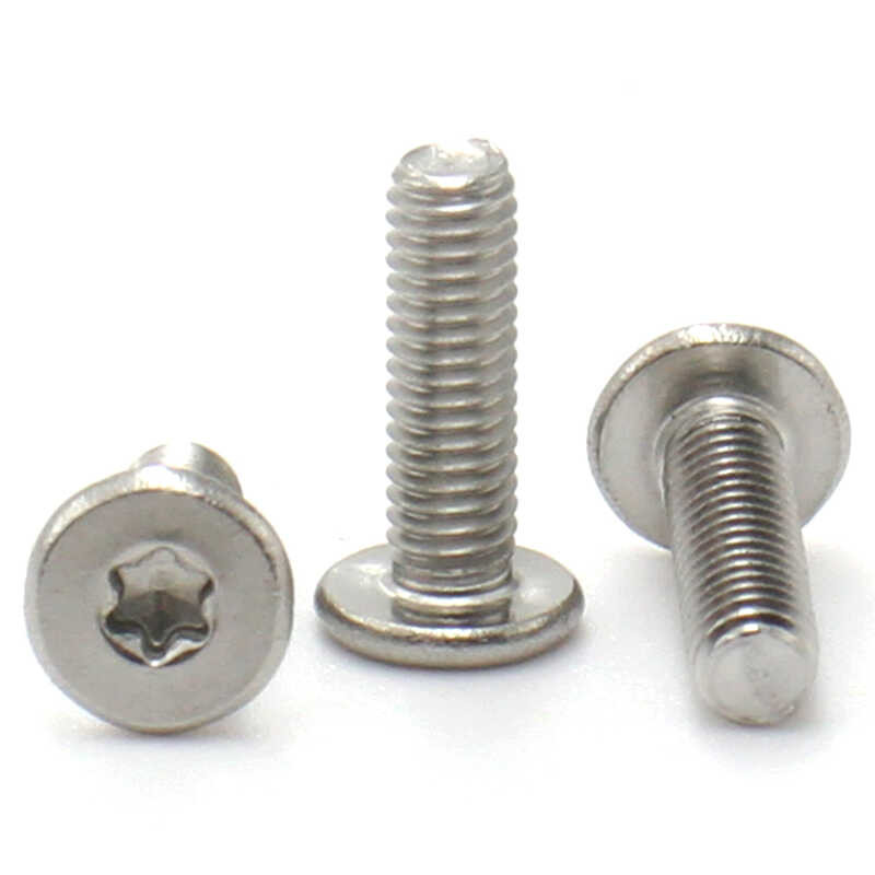 M1.6 M2 M2.5 M3 M4 M5 M6 M8 CM Six-Lobe Torx Ultra Thin Super Low Flat Wafer Head Screw Bolt ...