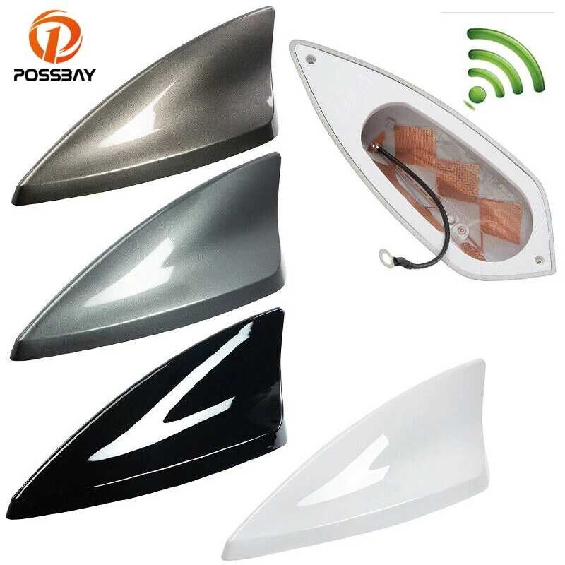 Fin Car Shark Antenna AM/FM Signal Aerials Universal for Mini Cooper ...