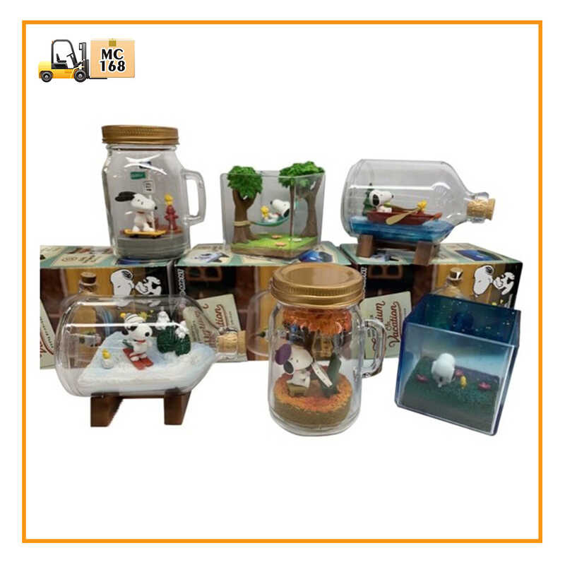 Bd Model Box Second Bomb Ornaments Cartoon Snoopy Figure Collection ...