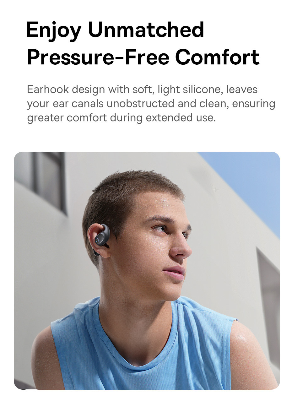 Baseus Eli 10i Fit Open-Ear TWS OWS Earbuds Bluetooth 5.4 Wireless ...