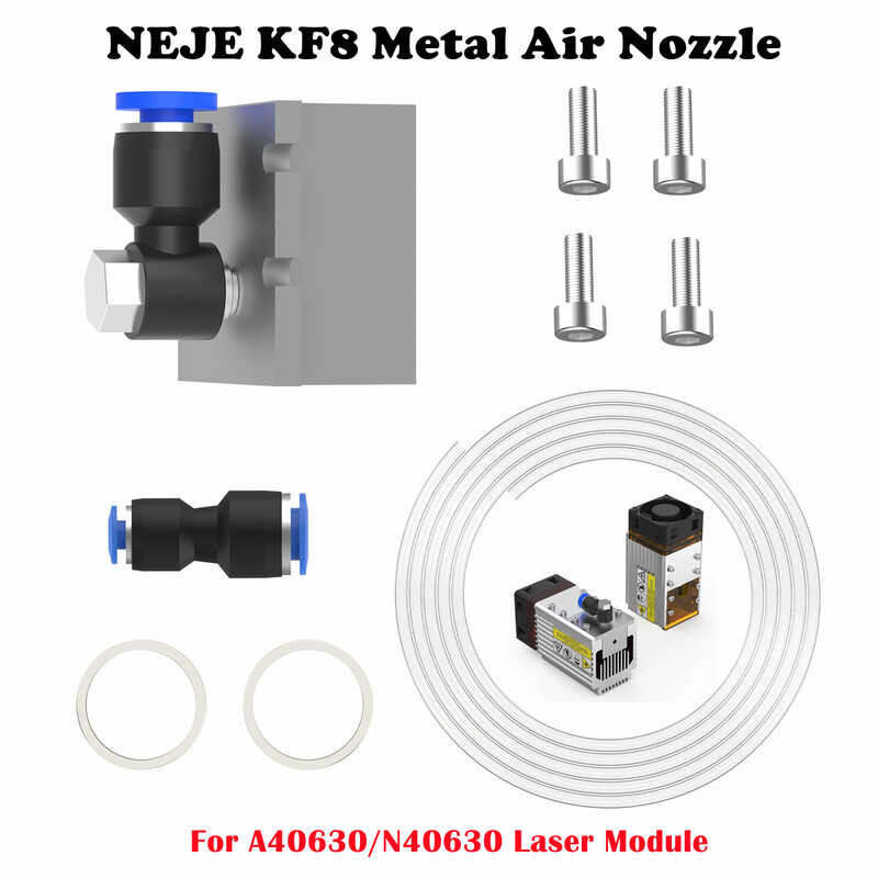 Automatic Metal MF11/AF6/AF8/KF8 Nozzle Manual Control Air Assist Kit ...