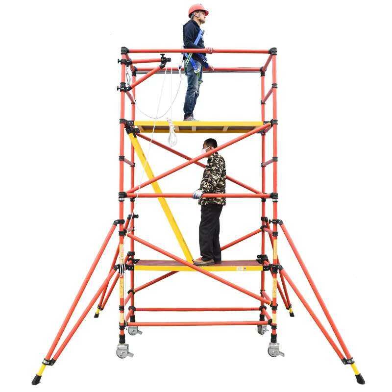 Fiberglass&Grp Frp Scaffold Scaffolding Towers With Castor Wheels ...