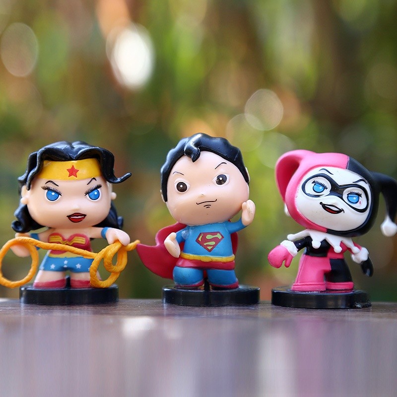 Pvc Justice Heroes Toy Pack With Sensory Cognitive And Motor Skills For ...