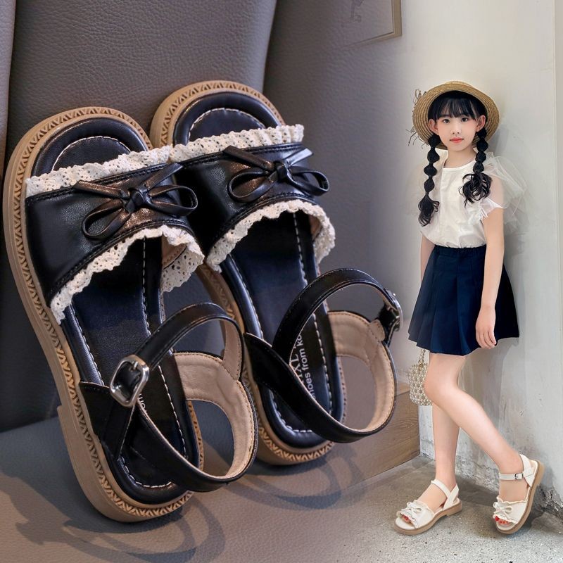 Anti-slip Soft Sole Super Fairy Princess Sandals Children's Shoes Girls ...