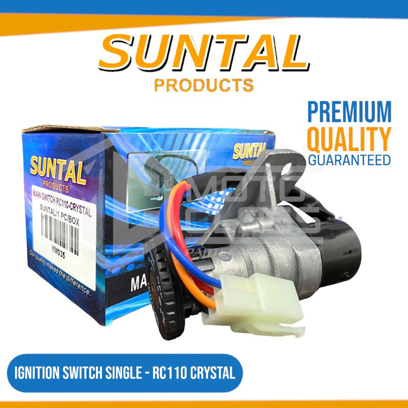 SUNTAL IGNITION SWITCH / MAIN SWITCH RC110-CRYSTAL | TMX 125 ALPHA ...