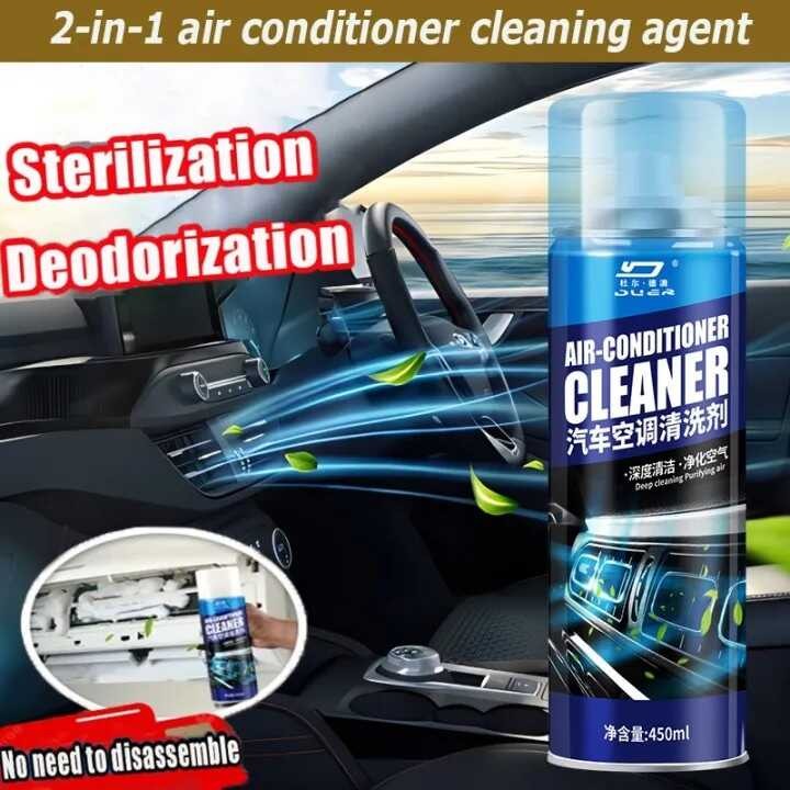 Car aircon air conditioner disinfectant spray ac evaporator cleaner 6月 ...
