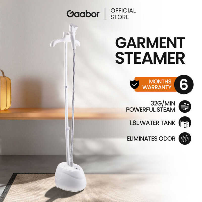 Gaabor Garment Steamer 1.8L Big Capacity Quick Heat Powerful Steam ...
