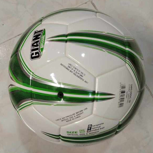 Authentic STAR Giant Special SB5395C-16 Football Soccer Ball Practice ...