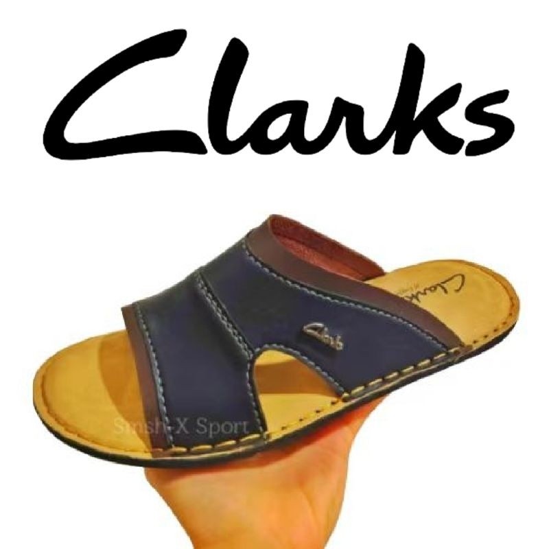 Timberland Clarks Sandal Pure Leather Tapak Jahit, Ship in 24 hour ...