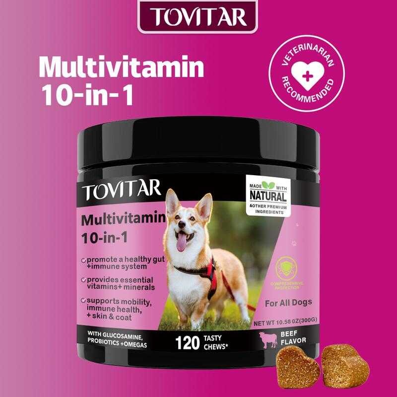 Tovitar Multivitamin Chews Dog Joints And The Immune System Supports ...
