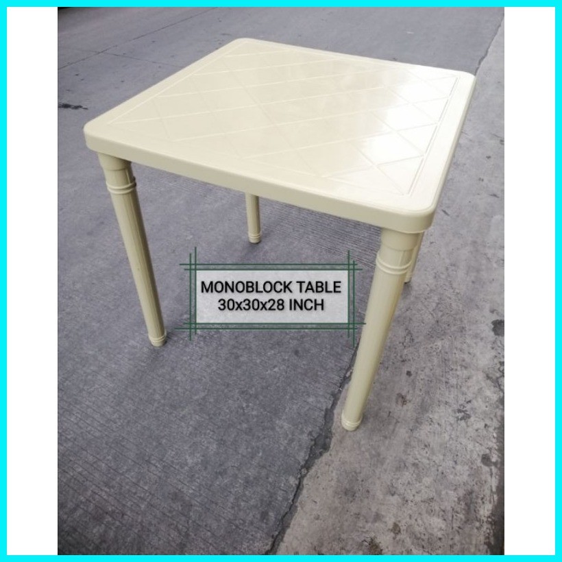 Monoblock table and chair set adult table 30x30 inch mesa (for other ...