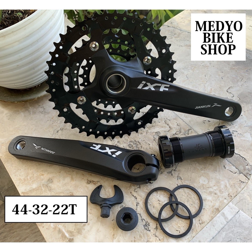 IXF Hollowtech Crankset 104BCD/64BCD 1x 2x 3x Compatible | Shopee ...