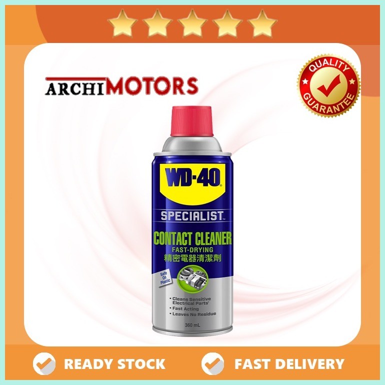 WD-40 Specialist Fast Drying Contact Cleaner 360mL | Shopee Philippines