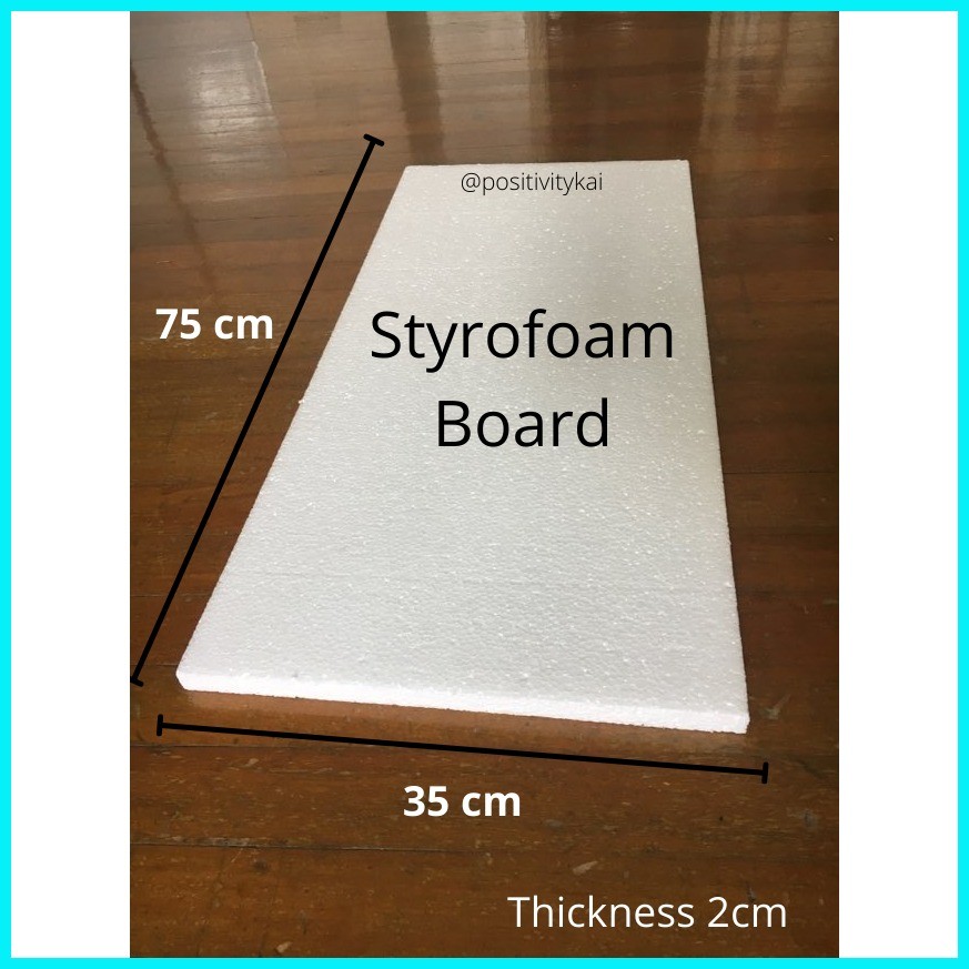 (Positivity) Styrofoam Boards SOLD BY TWOS/ Styro Board / Styro Foam ...