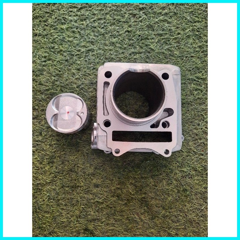 MUTARRU CYLINDER BLOCK SET FOR RAIDER 150 STD 62 66 STEEL BORE | Shopee ...