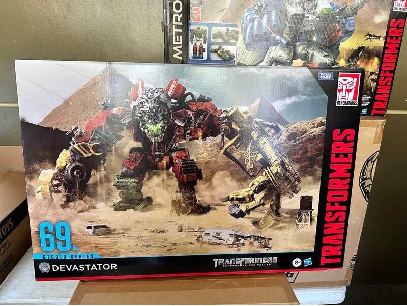 Transformers ROTF DEVASTATOR 69 Studio Series New in Box | Shopee ...