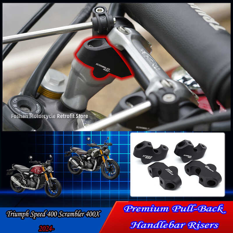 Para Sa Triumph Speed 400 Scrambler 400X 2024 Motorcycle Modifications ...