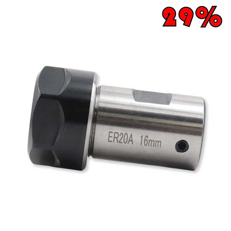 1PC ER20 Collet Chuck Spindle Extension Rod 6MM 8MM 10MM 11MM 12MM 14MM ...