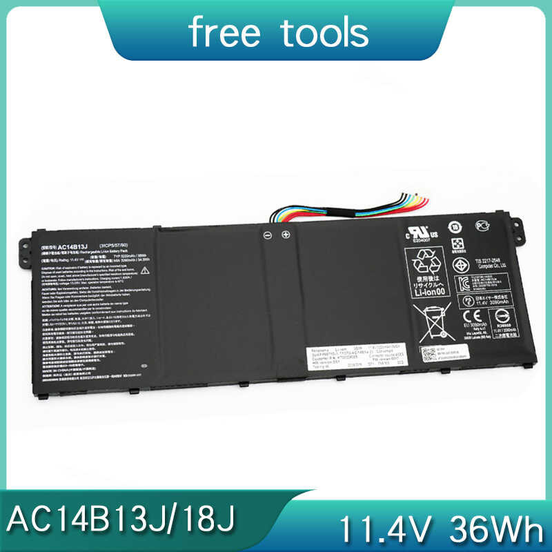 Ba AC14B18J AC14B13J Laptop Battery For Acer Aspire Chromebook C810 ...