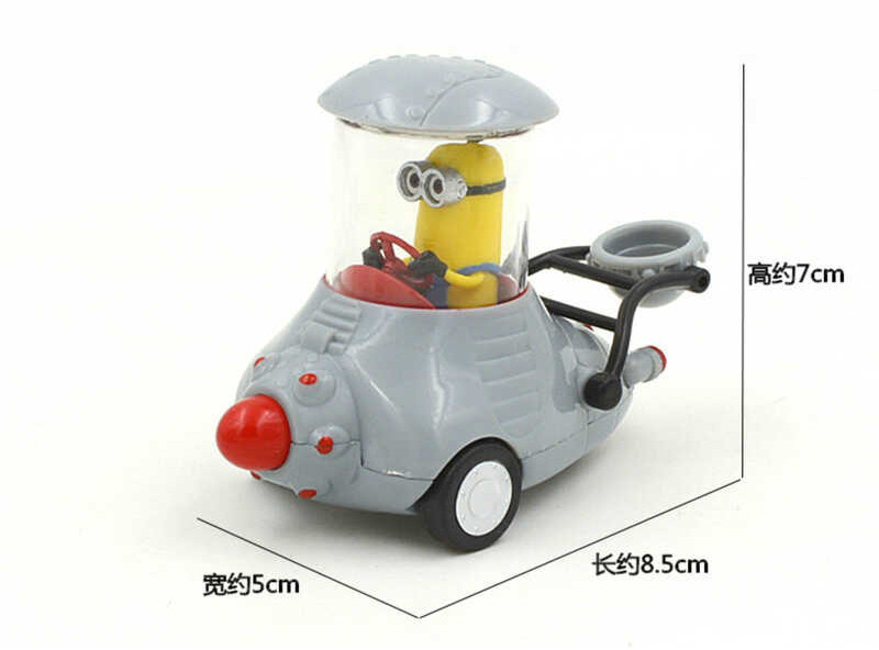 Minions Genuine Alloy Kotse Motorsiklo Despicable Me Despicable I Doll ...