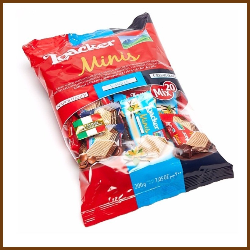 Loacker Classic Minis Mix Wafers 200g | Shopee Philippines