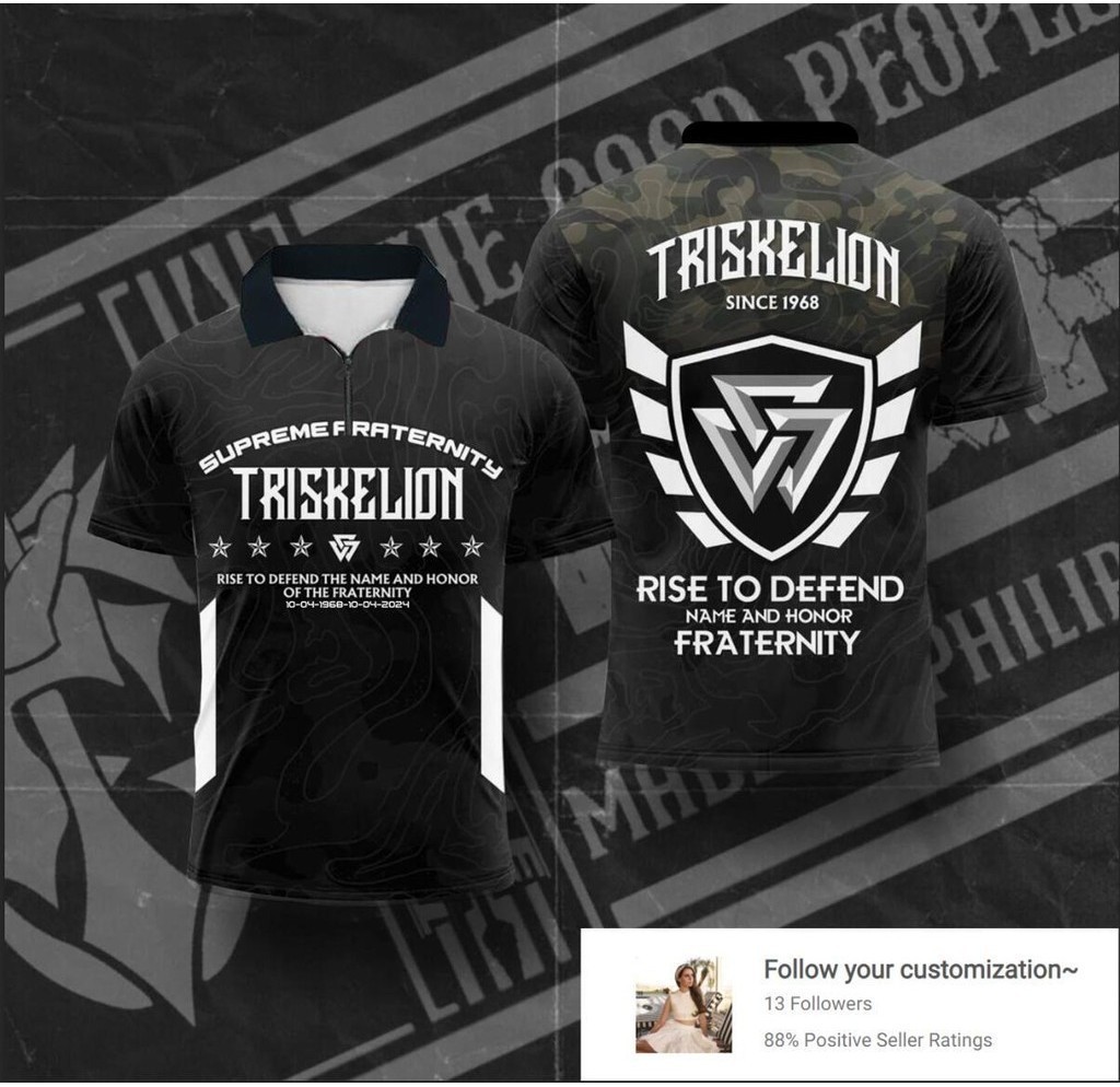 SUPREY TRISKELION 56 TH ANNIVERSARY 3D POLO SHIRT-RISE TO DEFEND NAME ...