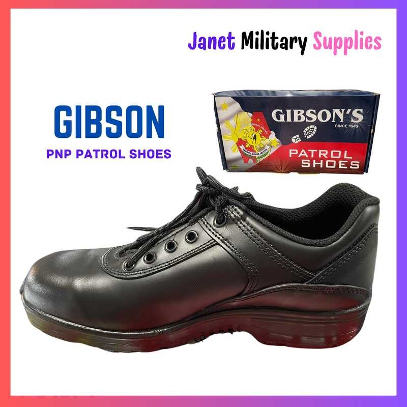 PATROL SHOES PNP GIBSON WATER RESISTANT HEAVY DUTY LOW CUT | Shopee ...