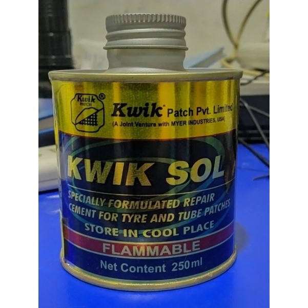 ๑ ♞KWIK SOL (patch for vulcanizing) | Shopee Philippines