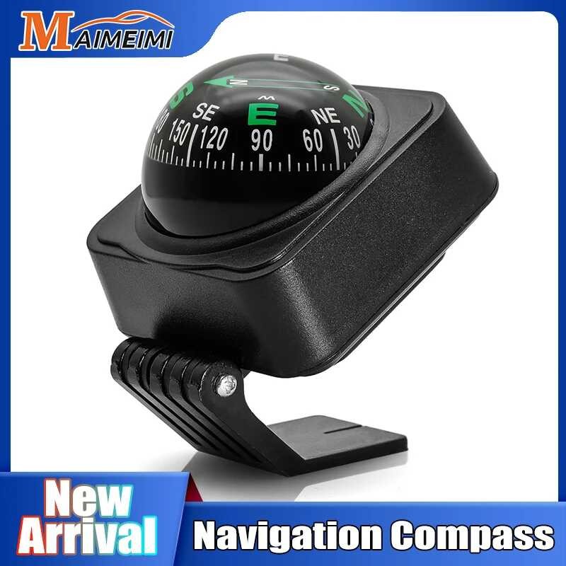 Ball Shaped Variable Navigation Dashboard Compass Direction Pointing ...