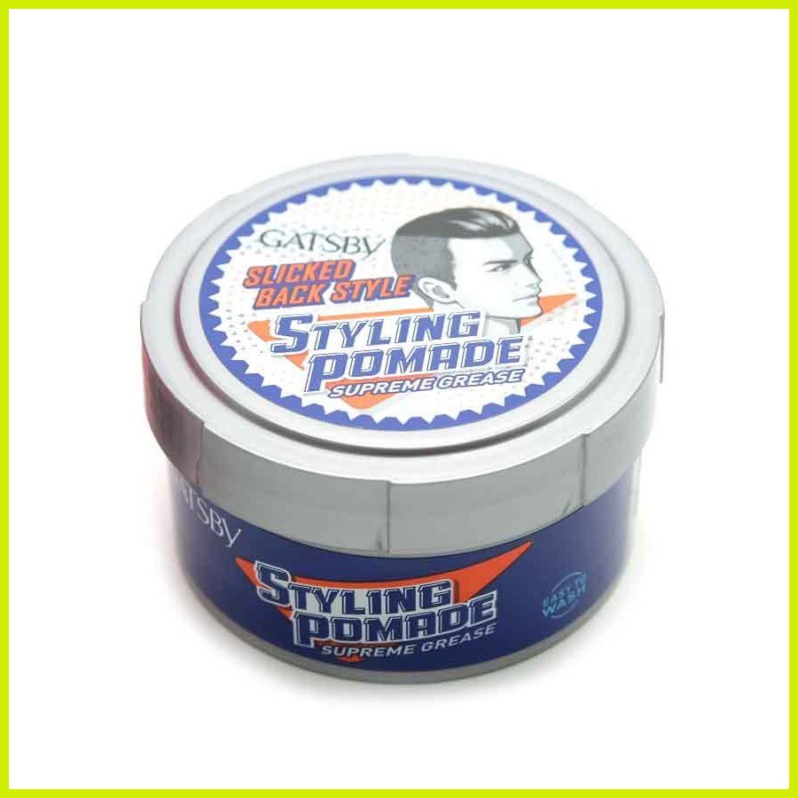 Gatsby Slicked Back Style Styling Pomade Supreme Grease 80g | Shopee ...