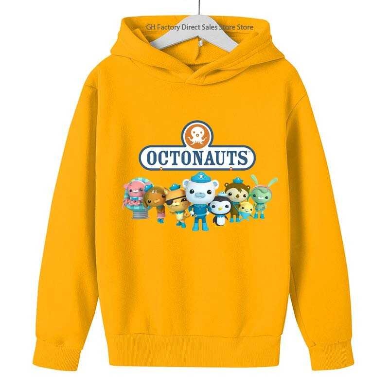 A5 Octonauts Kids Cute Spring Autumn Long Sleeve Hooded Sweatshirts 2 ...