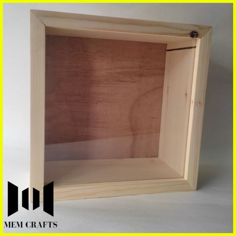 ♂ MEM CRAFTS WOODEN ALKANSYA 7"x7" (AESTHETIC MINIMALIST DESIGN ...