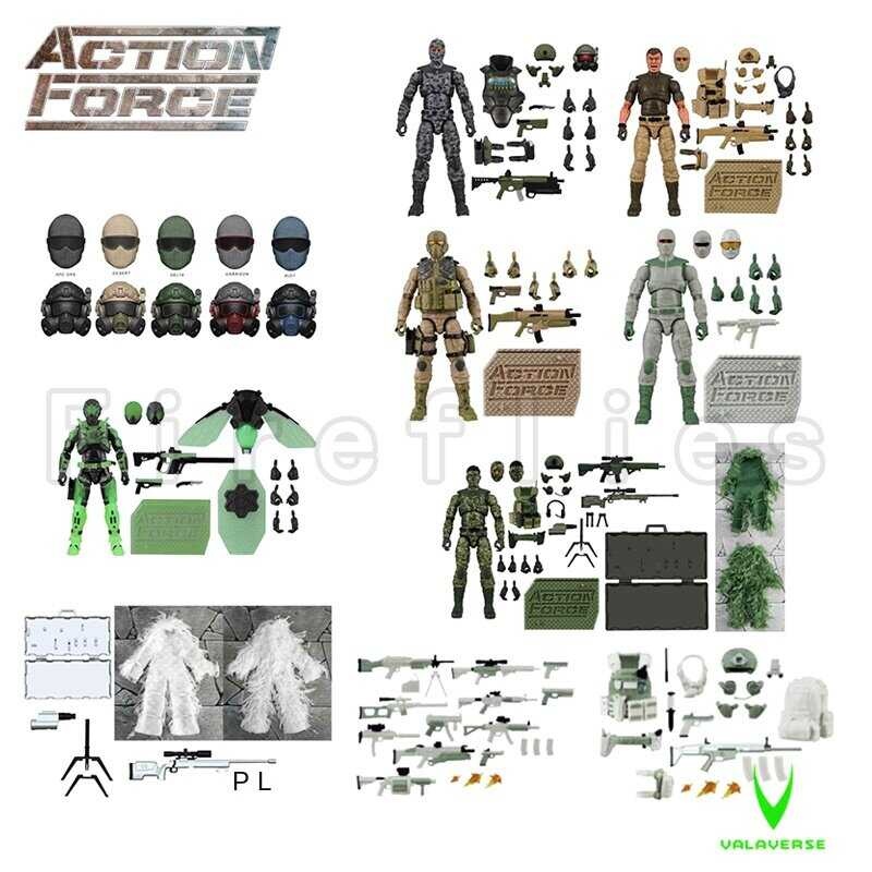 6Inches 1/12 Valaverse Force Action Figure Wave 4 Anime Model For Gift ...