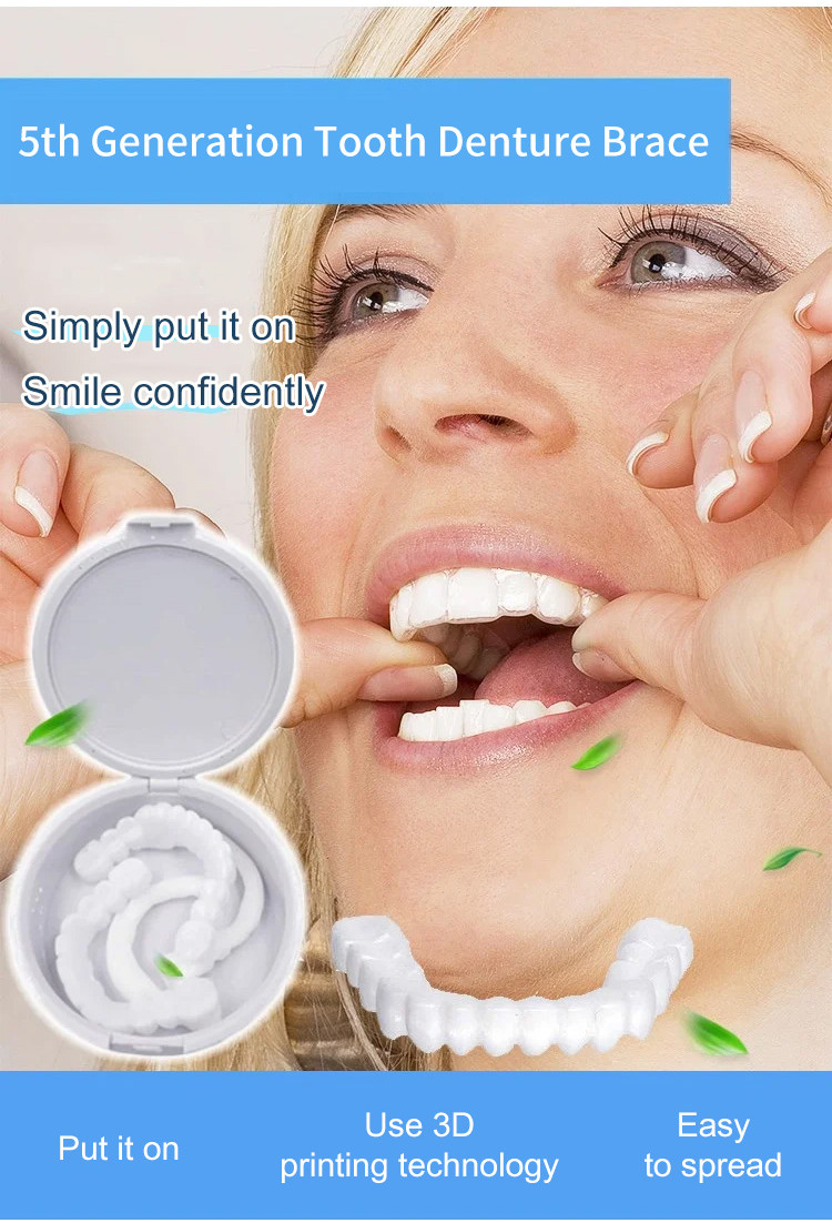 Dental Repair Kit Economy Braces Economics Denture Set Easy to Use and ...